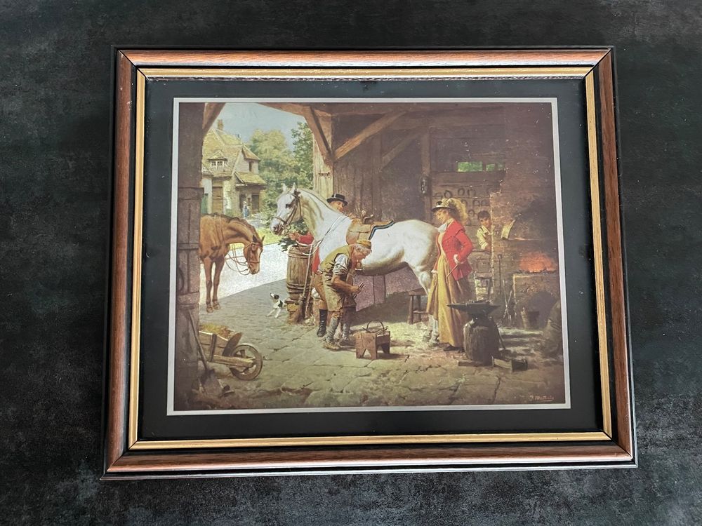 Dufex Foil Art « La Forge » F. Matania (D'occasion) à Vallamand pour ...