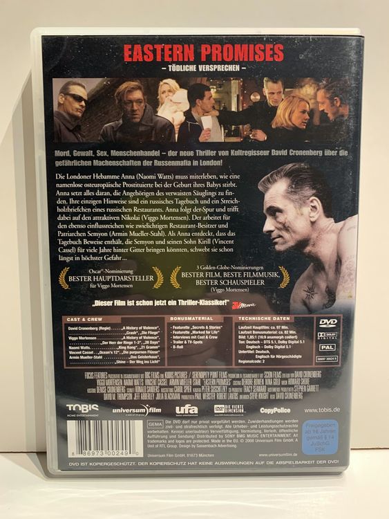 Eastern Promises - DVD | Kaufen auf Ricardo