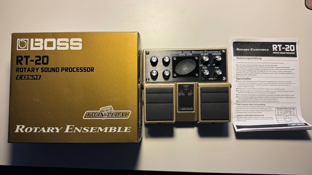 BOSS Rotary Sound Processor - RT-20 (Neu und originalverpackt) in ...