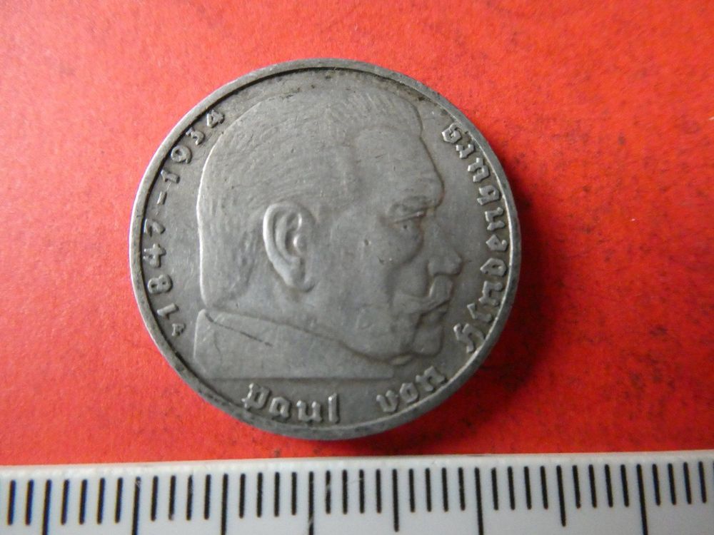 Dt. Reich 1937 F, 2 Reichsmark - Silber (Gebraucht) in Hinterforst für CHF 8 – mit Lieferung auf ...