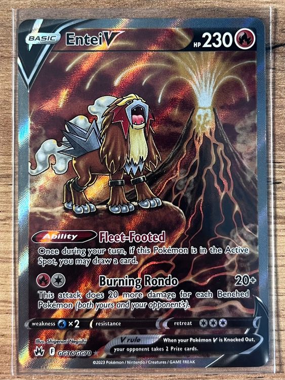 Entei V G36/70 Pokemon Crown Zenith #3 | Kaufen auf Ricardo