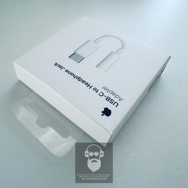 Original Apple Kopfhörer USB C zu 3.5mm Audio Adapter Kabel | Kaufen ...