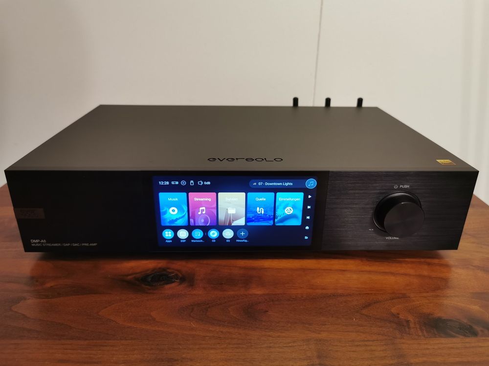 Eversolo DMP-A8, Streamer, schwarz, 4GDDR4 +64GeMMC, DSP512 (Neu und ...