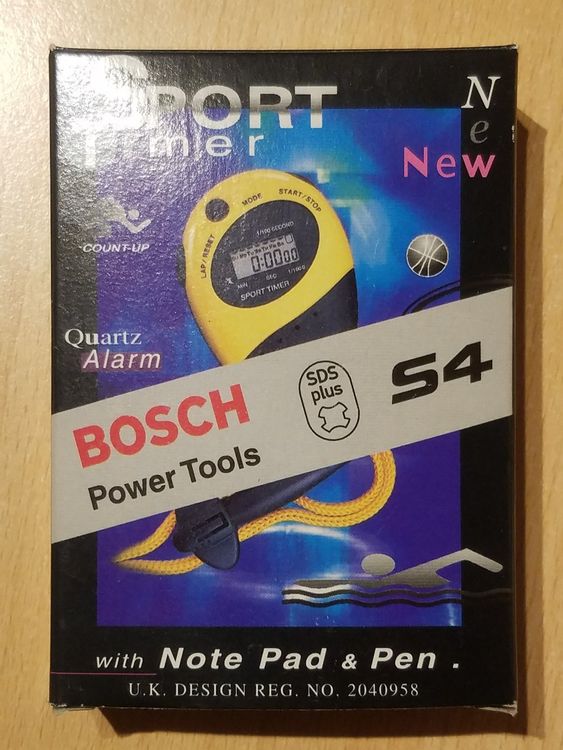 Sport Timer Bosch Tools S4 Digitale Stoppuhr Neu (Neu und ...