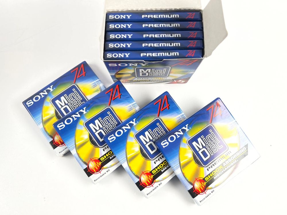 SONY 74 - Mini Discs - Neu in OVP - Mini Disks (Neu und ...