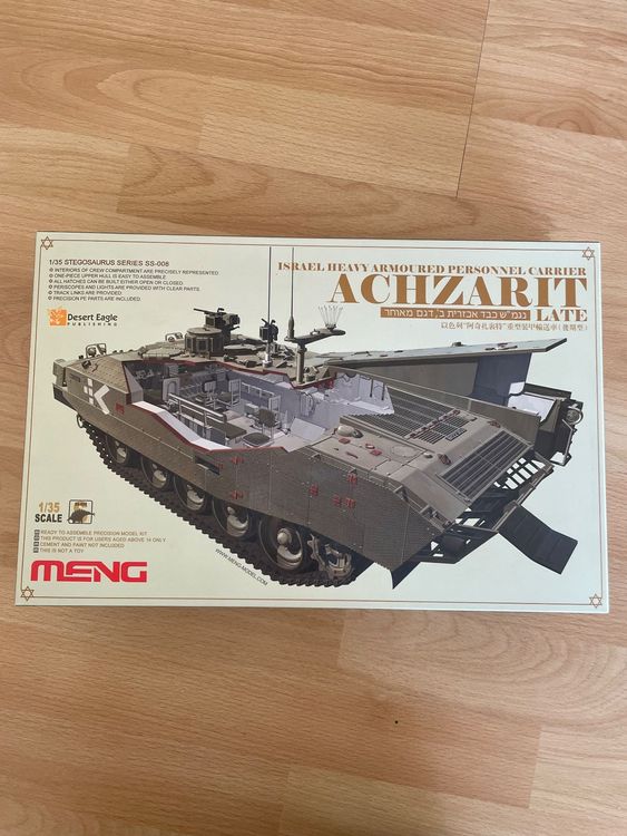 Maquette char Achzarit Meng SS-008 1/35 NEUF (Neuf avec emballage d'origine) à Payerne pour CHF ...
