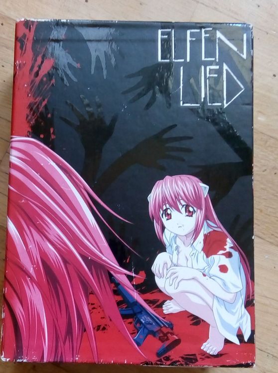 Elfen Lied (Manga) D/E/Jap Komplett Box Set 4-DVD ©'2006 (Gebraucht) in ...
