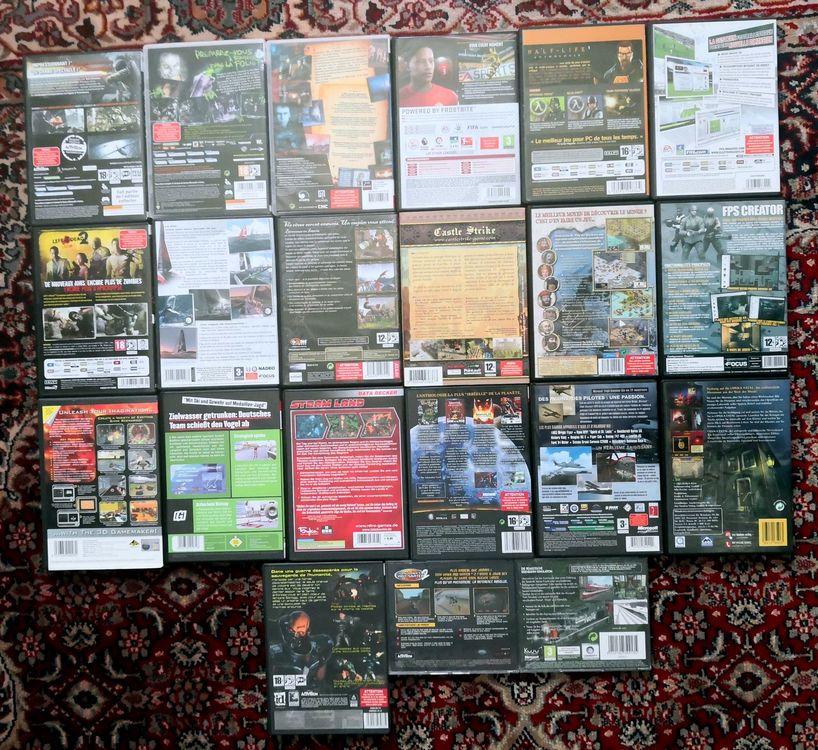 21 jeux PC Dvd et Cd Rom | Kaufen auf Ricardo