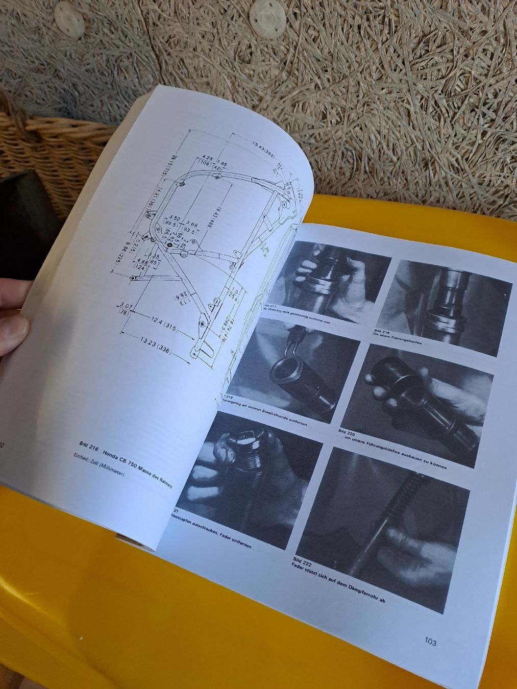 Buch "Reparatur Anleitung" Honda CB750 four (Neu (gemäss Beschreibung ...