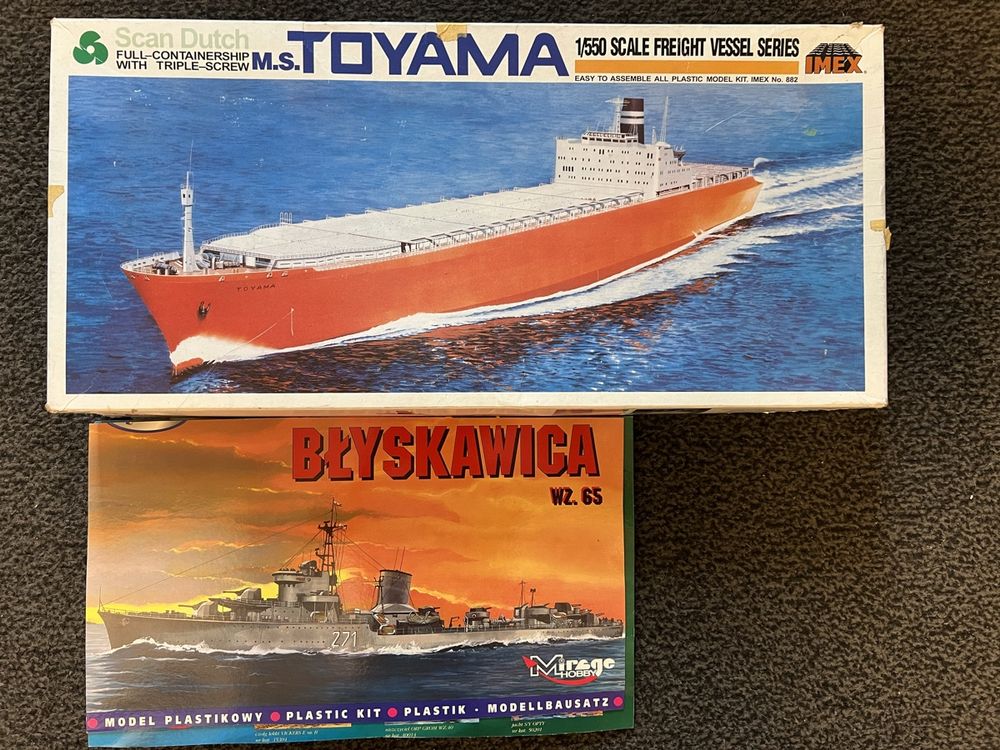 Modellbausatz Scan Dutch / M.S. Toyama 1/550 | Kaufen auf Ricardo