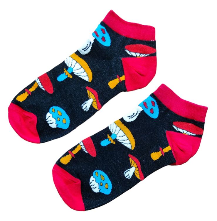 Sneaker-Socken Pilze | Kaufen auf Ricardo