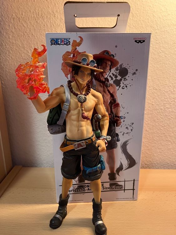 Figurine Ace One piece Portgas. D. Ace BIG size figure 30CM | Kaufen ...