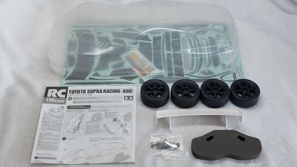 Tamiya Toyota Supra Racing (A80) Body and Wheels | Kaufen auf Ricardo