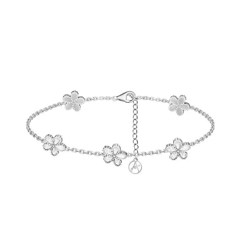 48h Lieferung ab 🇨🇭 | Edelstahl Armband 5 Blumen, Neu (Neu und originalverpackt) in Buchs SG für ...