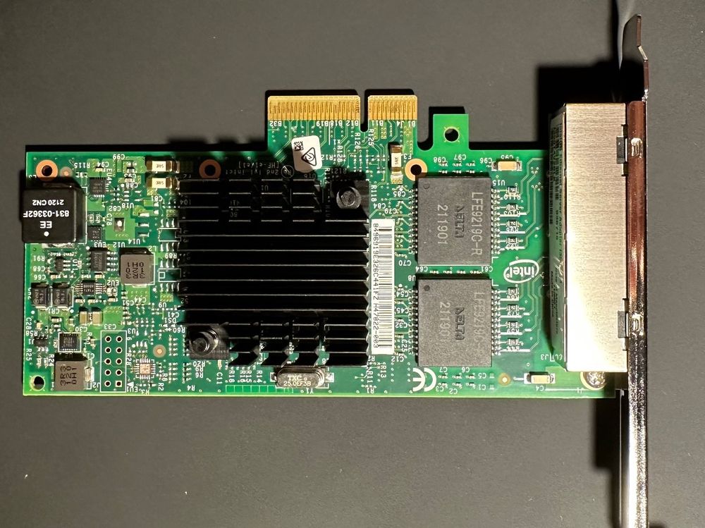 Intel Ethernet Server Adapter I350-T4V2, 4-port, PCIe | Kaufen auf Ricardo