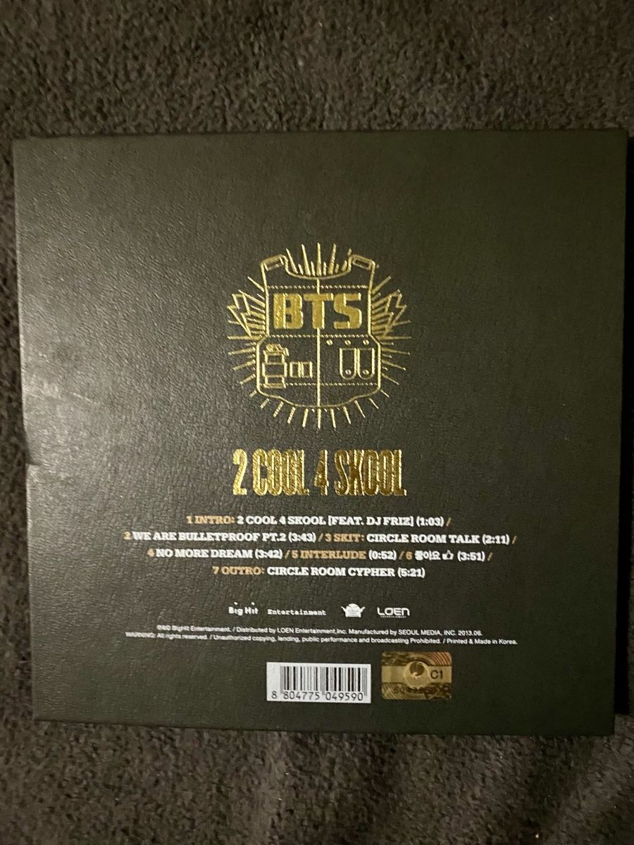 BTS - 2 COOL 4 SKOOL Album - Selten und Sammlerstück! (Gebraucht) in ...