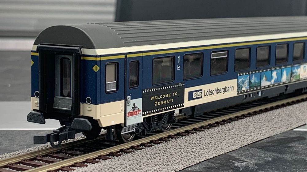 ROCO 45320.2 / BLS Tourismus Wallis "Zermatt" /DC/Neuwertig (Gebraucht ...