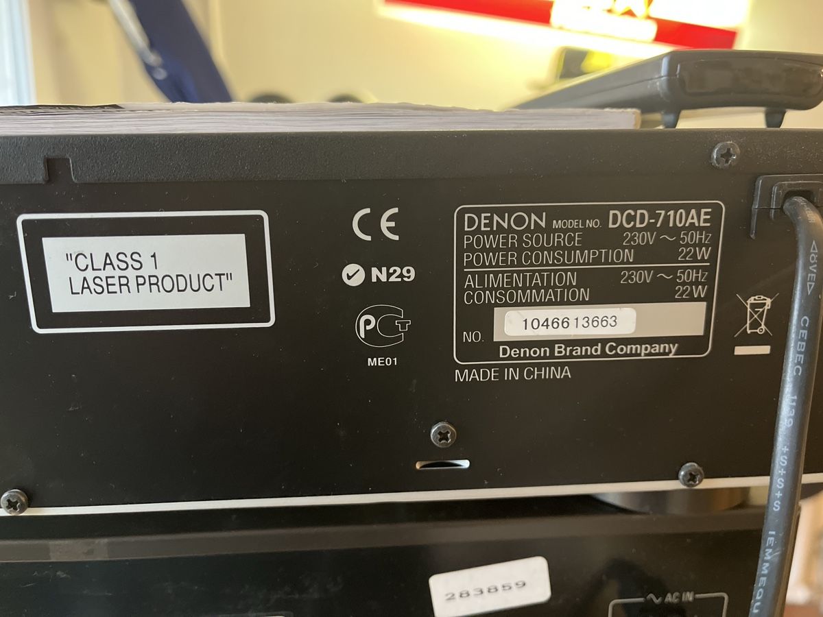 Denon DCD-710AE CD-Player mit USB - Top Zustand! 🎶🔊 (52) (Gebraucht) in ...