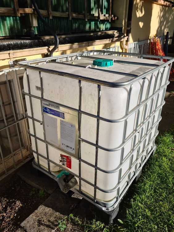 Regenwassertank IBC 1'000 Liter (Gebraucht) in Stein am Rhein für CHF 80 – nur Abholung auf ...