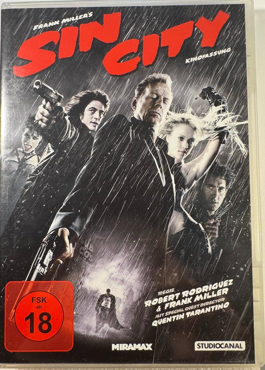 DVD SIN CITY - BRUCE WILLIS MICKEY ROURKE - EXTRAS (Gebraucht) in Wisen ...