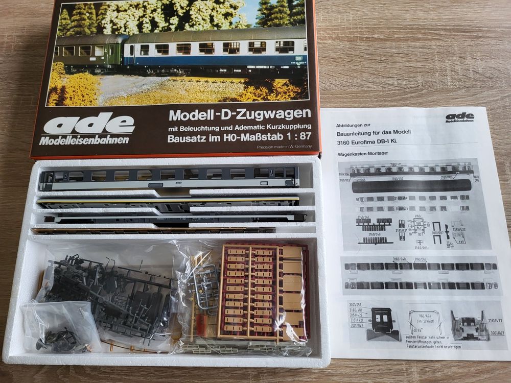 H0 ADE Modell Bausatz SNCF A Eurofima NEU ! (Neu und originalverpackt ...
