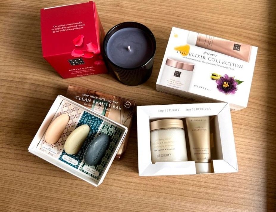 Rituals Geschenkesets Ayurveda Kerze Seifen Bär Set HairSet (Neuf avec ...