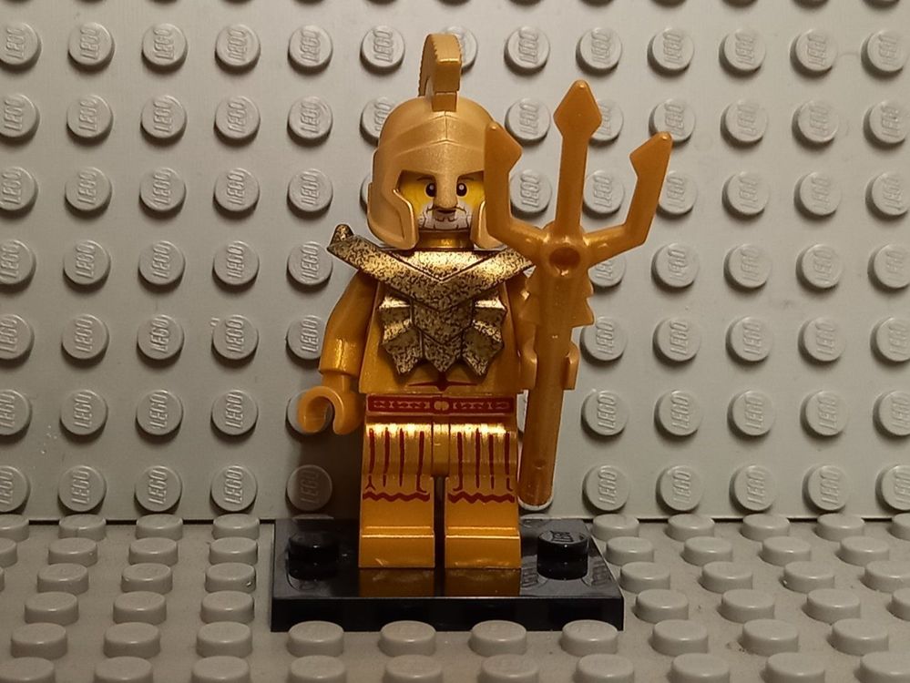 Lego Minifigur Statue - Atlantis Temple (Poseidon) Atl020 (Neu (gemäss ...