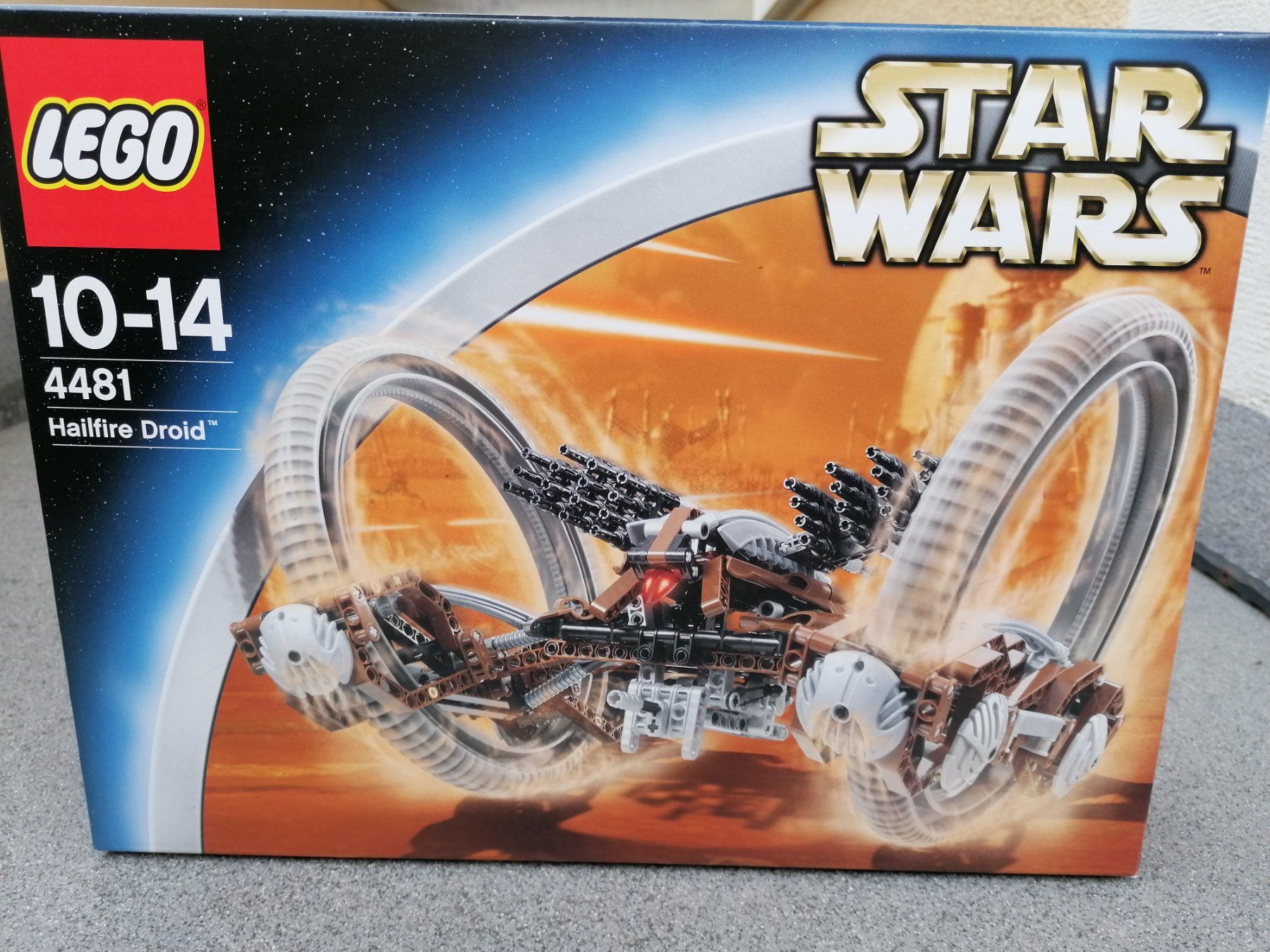 LEGO Star Wars # 4481 LEERE Schachtel Hail Fire (Neu und ...