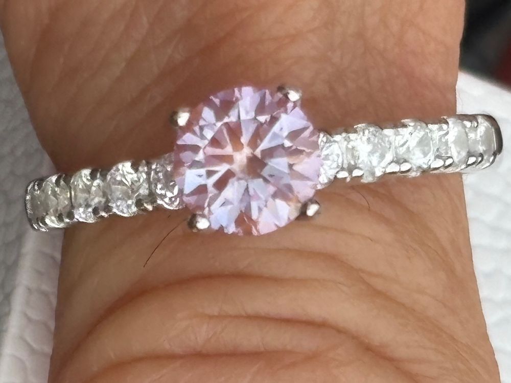 Luxus19/9 S 925 1ct Ring Solitär Moissanite sehr Brillant (Gebraucht) in Biel-Bienne für CHF 22 ...