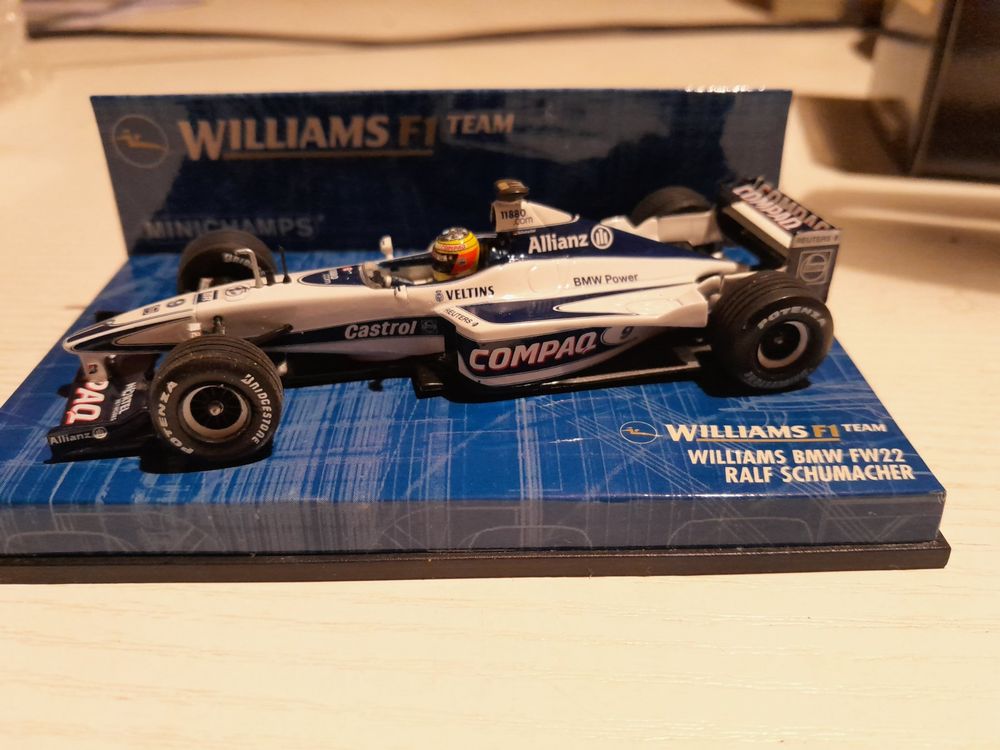 Minichamps 1:43 Williams FW22 2000 Schumacher N° 430 000009 | Kaufen ...