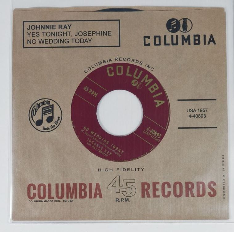 * JOHNNIE RAY - Yes Tonight, Josephine | Kaufen auf Ricardo