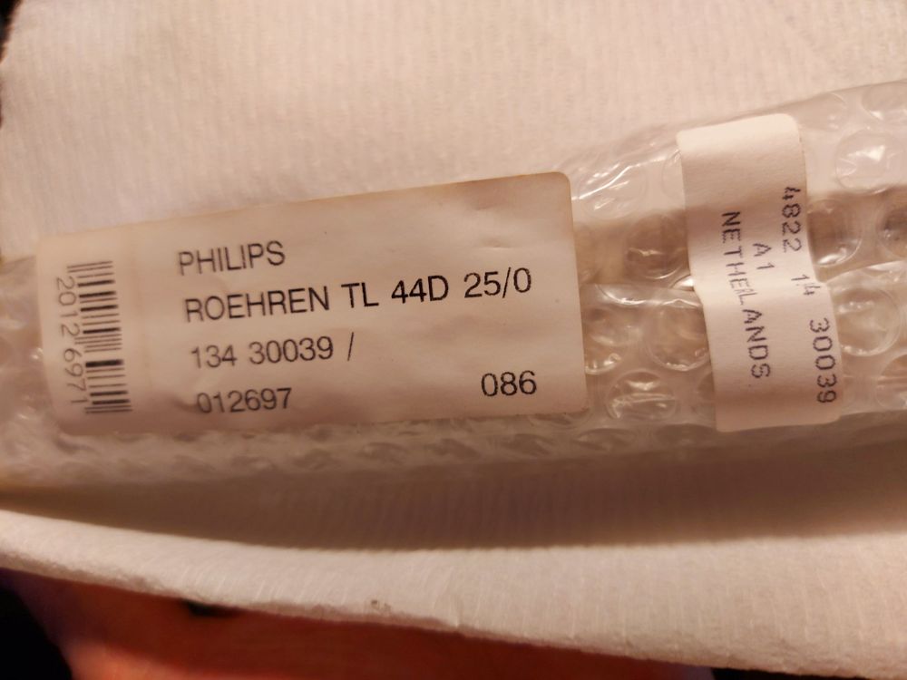 Philips TL 44D 25/09N Sonnenlampe Röhre neu & OVP (Gebraucht) in Kloten ...