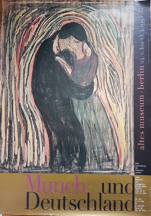 Ausstellung Plakat Munch & Deutschland (Gebraucht) in zurich für CHF 250 – mit Lieferung auf ...