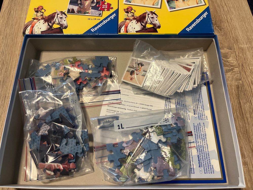 Ravensburger pippi Langstrumpf 3 Puzzle+Memory (Gebraucht) in ...