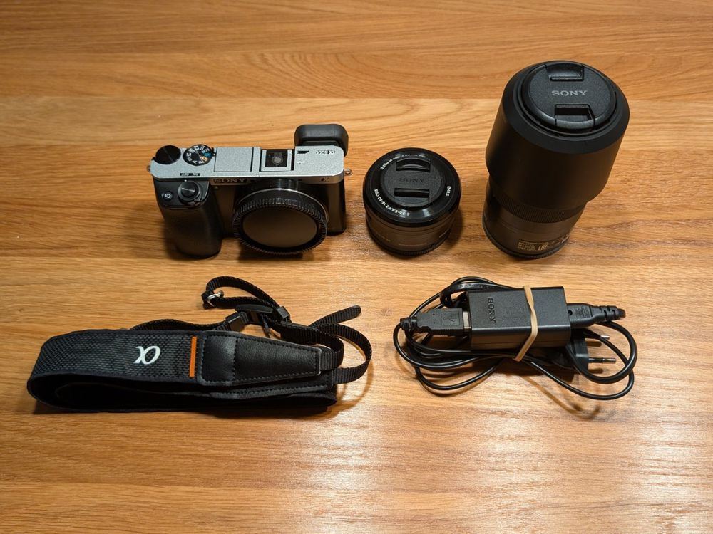 Sony Alpha 6000 a6000 + 2 Objektive 16-50 55-210 *3595 Ausl* (Gebraucht ...