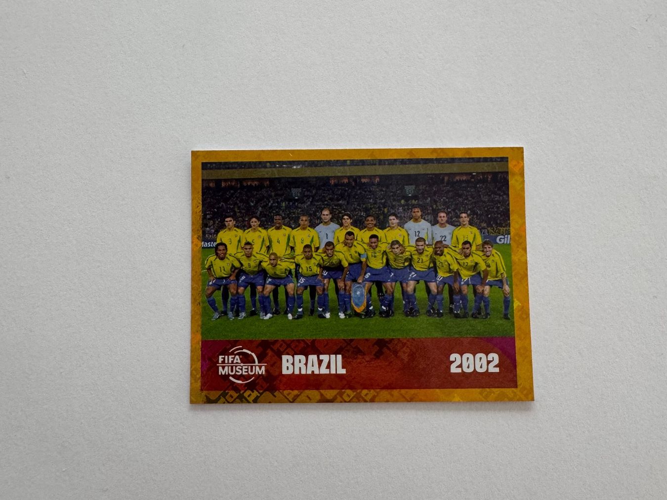 Brazil 2002 FWC 16 Panini FIFA Museum 2026 WM Sticker (Neuf avec ...