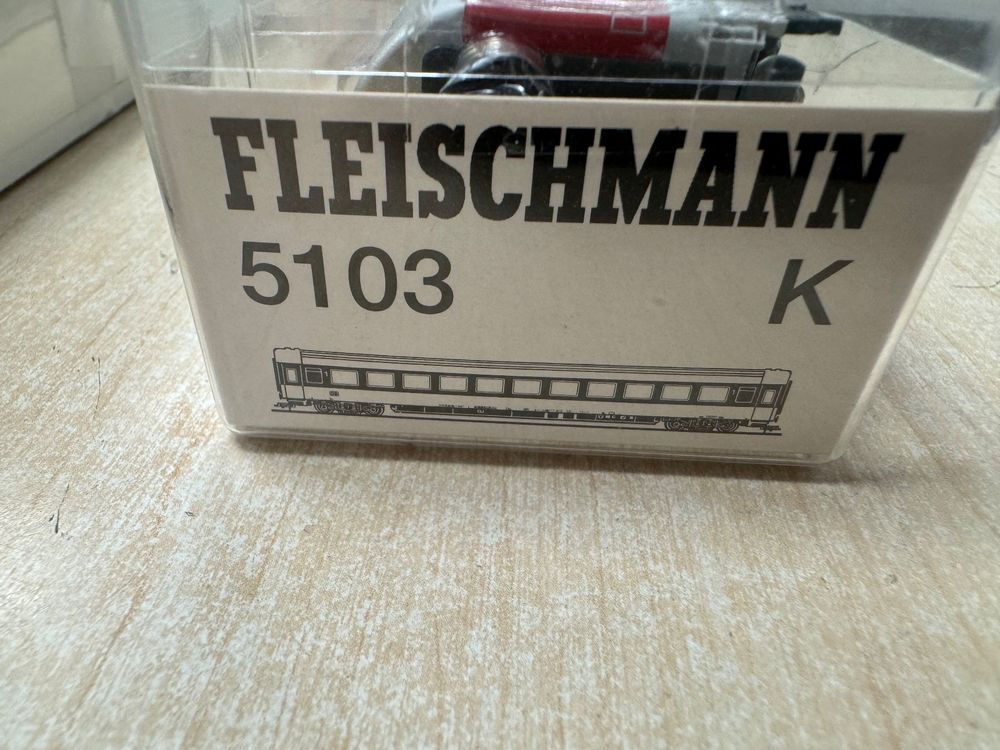 H0 DC FLEISCHMANN 5103 - Schnellzugwagen - 1. Kl. - DB (Gebraucht) in ...