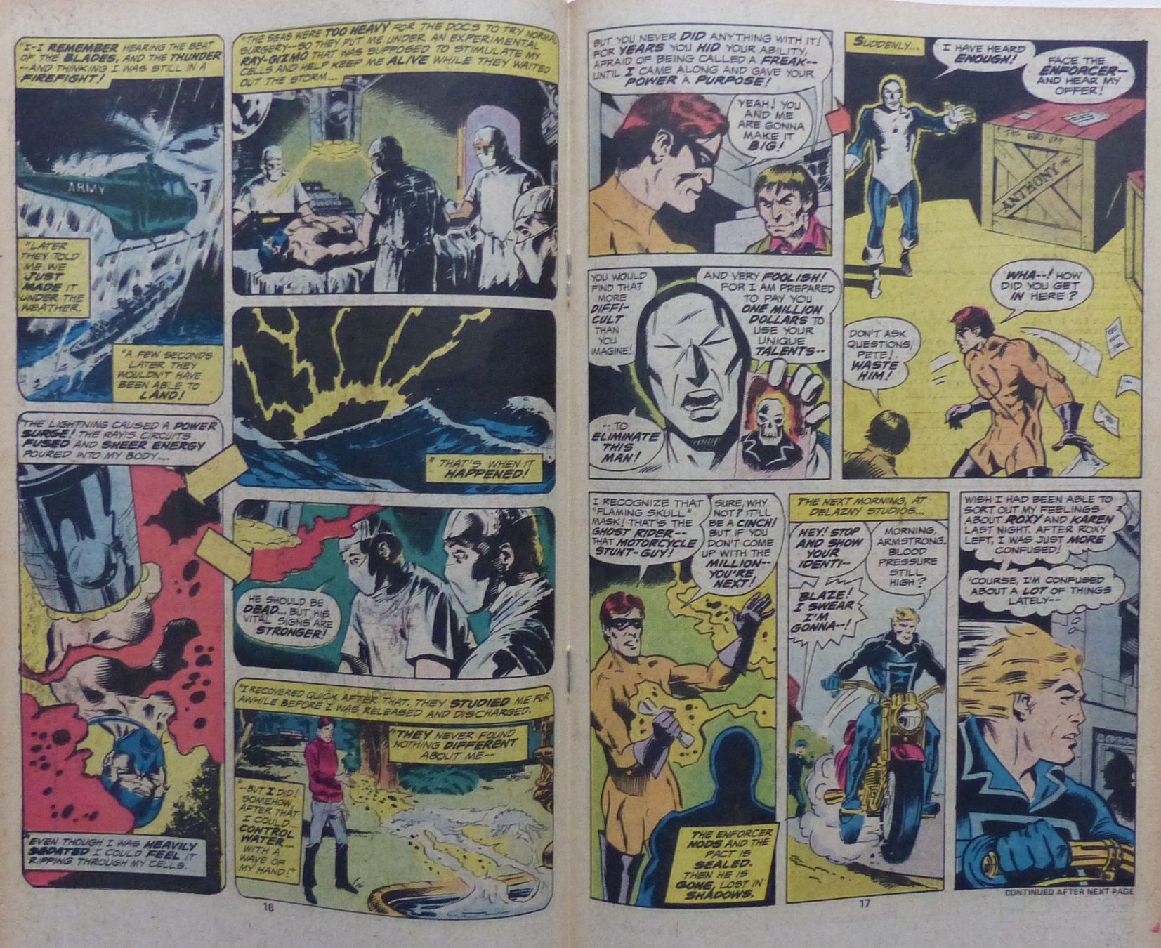 GHOST RIDER #23 🔑 KEY AQUEDUCT WIZARD 1ST APP. MARVEL 1977 (Gebraucht ...