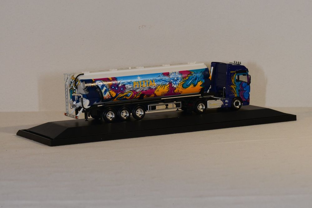 Herpa 120678 Steyr STA XXL Silosattelzug Graffity/Melmer (Gebraucht) in ...