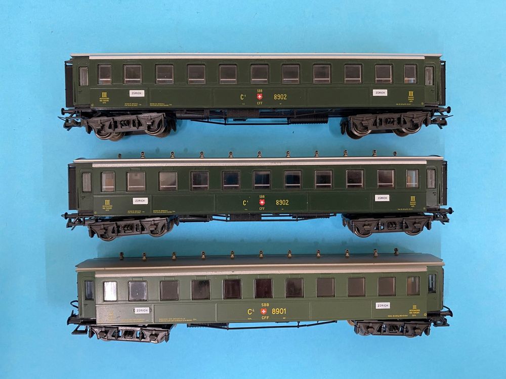 Märklin AC 3 SBB Personenwagen C4 (Gebraucht) in Regensdorf für CHF 60 ...
