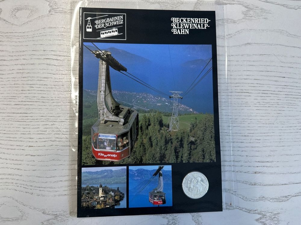 Medaille Silber 999 15g Bergbahnen der Schweiz Beckenried- | Acheter sur Ricardo