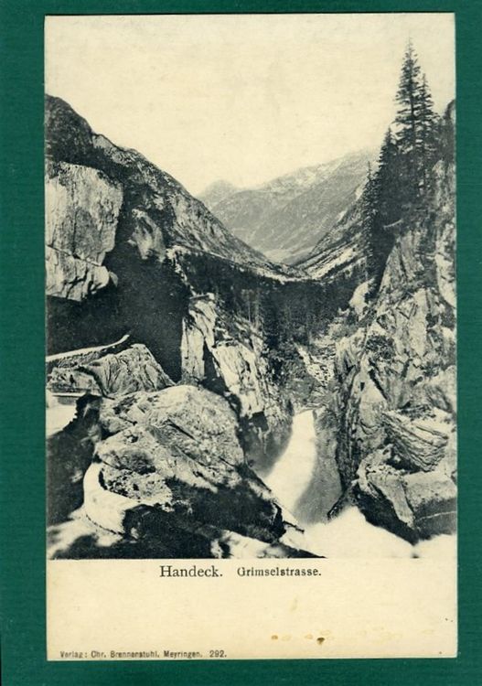 Handeck, Grimselstrasse, 1900 (Gebraucht) in Sargans für CHF 1 – mit ...