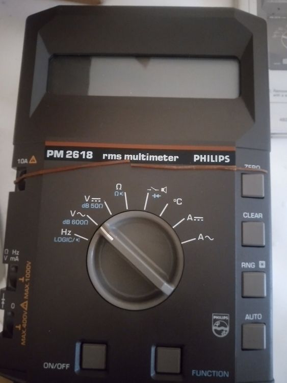 Philips pm 2618 rms Multimeter (Gebraucht) in für CHF 35 – mit Lieferung auf Ricardo kaufen