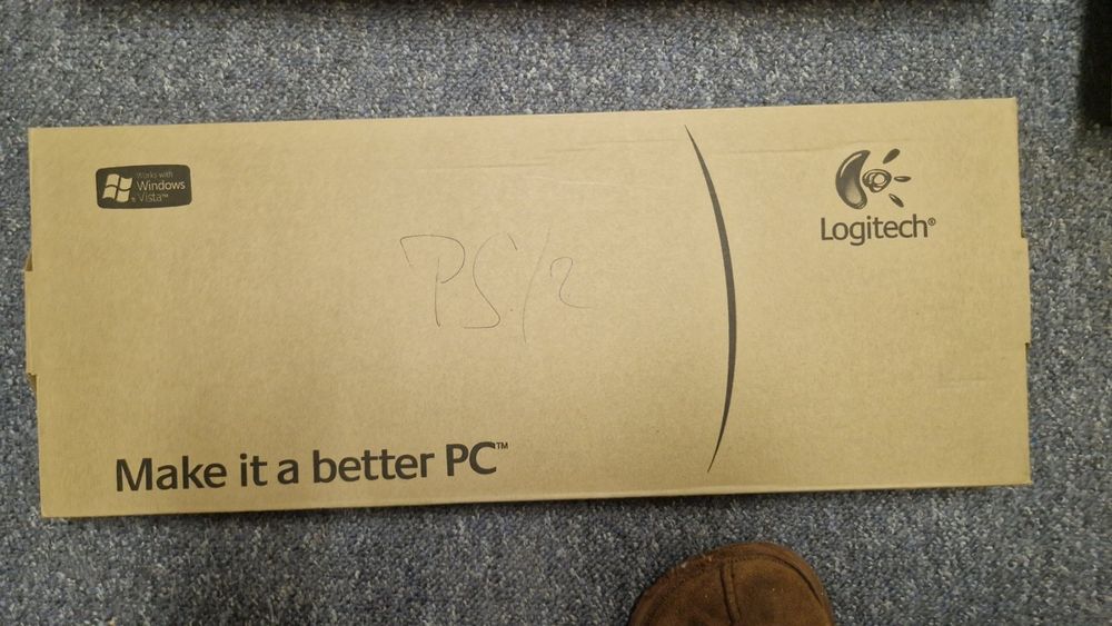 Logitech Computer Keyboard PS2 (Fr/De layout) (Neu und originalverpackt ...