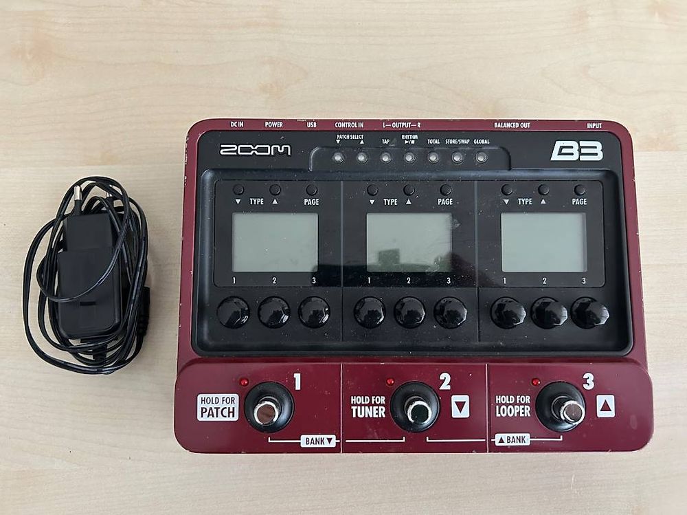 Zoom B3 Multieffektgerät (Gebraucht) in Heimberg für CHF 60 – mit ...