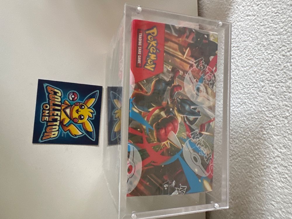 Pokemon Mega Evolution Display English inkl. Magnet Acryl (Neu (gemäss ...