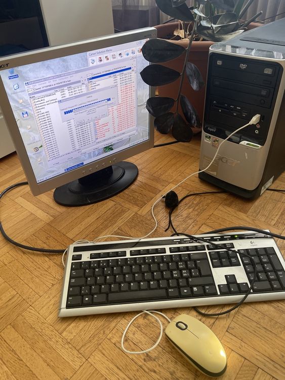 PC-Set Acer mit Monitor, Tastatur, Maus | Kaufen auf Ricardo