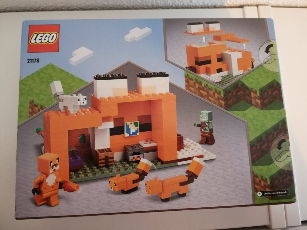 Minecraft Lego "Fuchs Lodge" (Neu und originalverpackt) in Binz für CHF ...