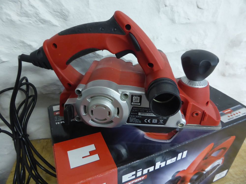 Einhell TE-PL 850 neuw. inkl. 10 Messer - Elektrischer Hobel (Gebraucht ...