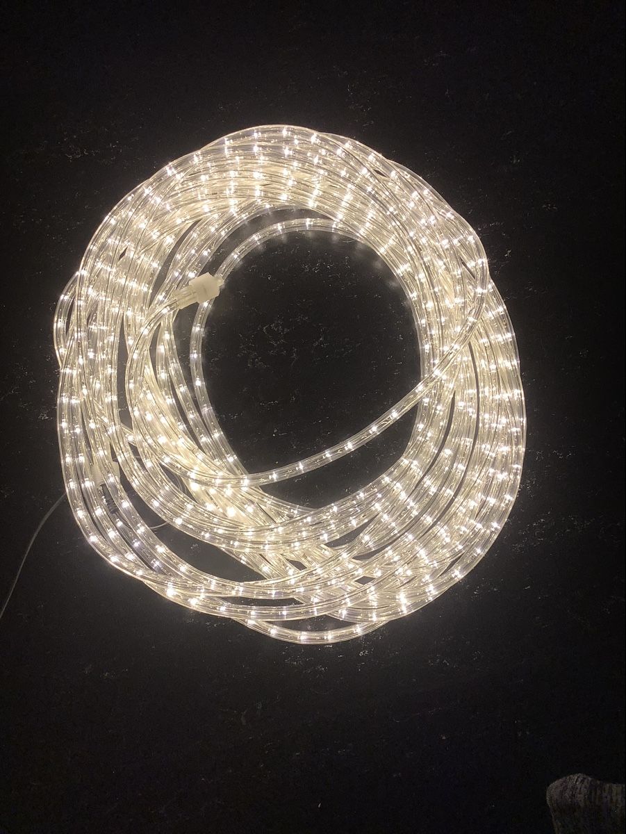 LED Lichterschlauch 20 m weiss, Lichter-Kette (A) (Gebraucht) in ...
